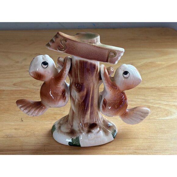 Unbranded | Kitchen | Vintage Ceramic Chipmunk Squirrels In A Tree ...